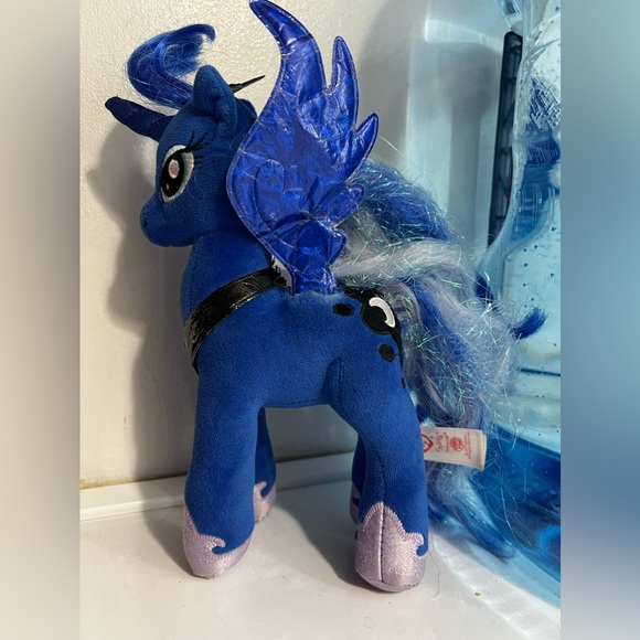 Toys | Ty Blue My Little Pony Sparkle Princess Luna | Poshmark